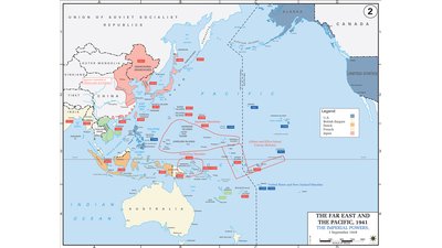 Map of the American Revolution 1775-1783 (USMA)
